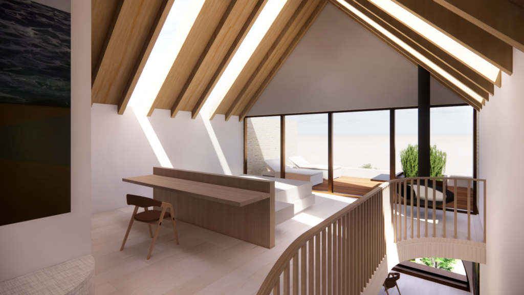 Yellow Brick House - Drew Mandel Architects Residential