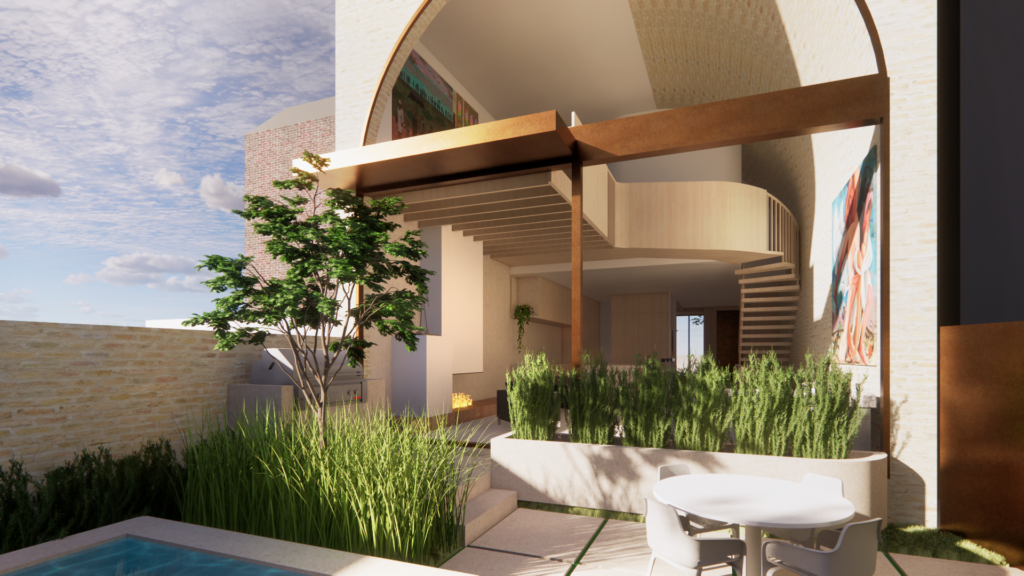 Yellow Brick House - Drew Mandel Architects Residential